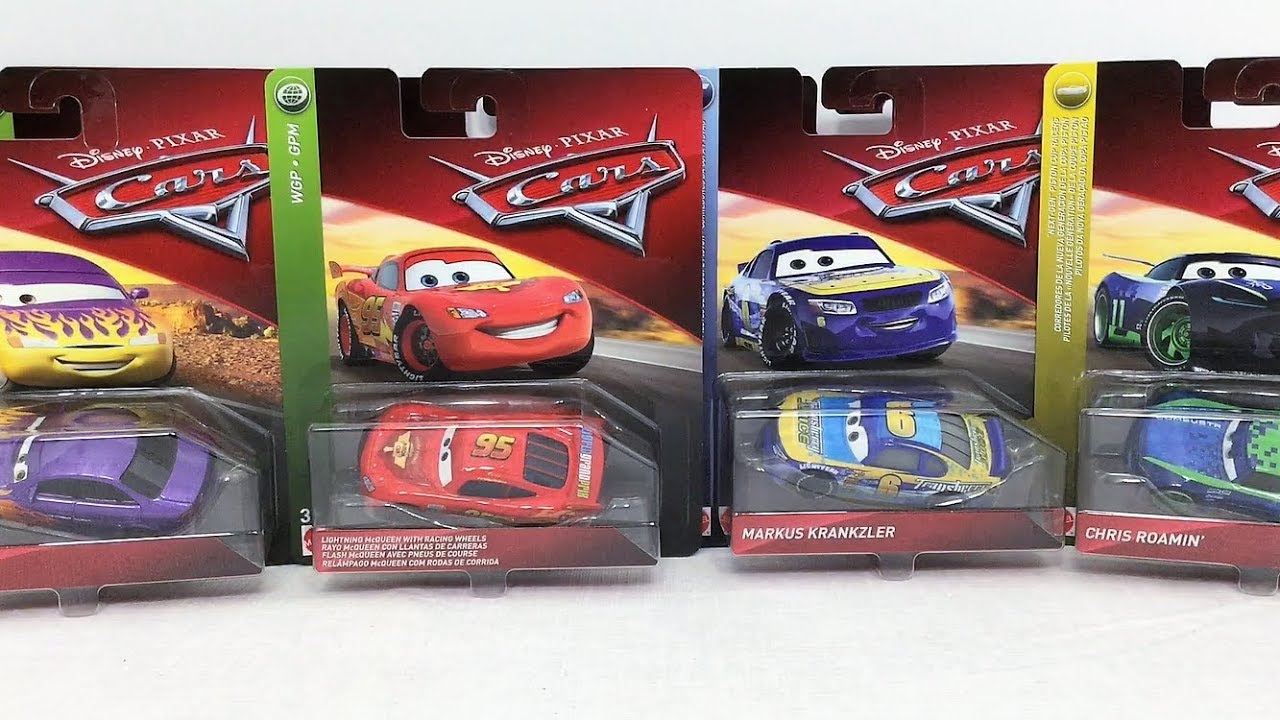 Cars 3 Chris Roamin, Lightning McQueen, RIP Clutchgoneski, Megan ...