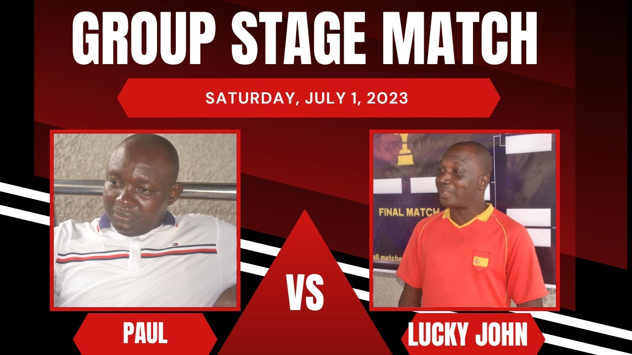 Current FCT Champion Lucky John Vs Paul | kdraughttv competition - YouTube