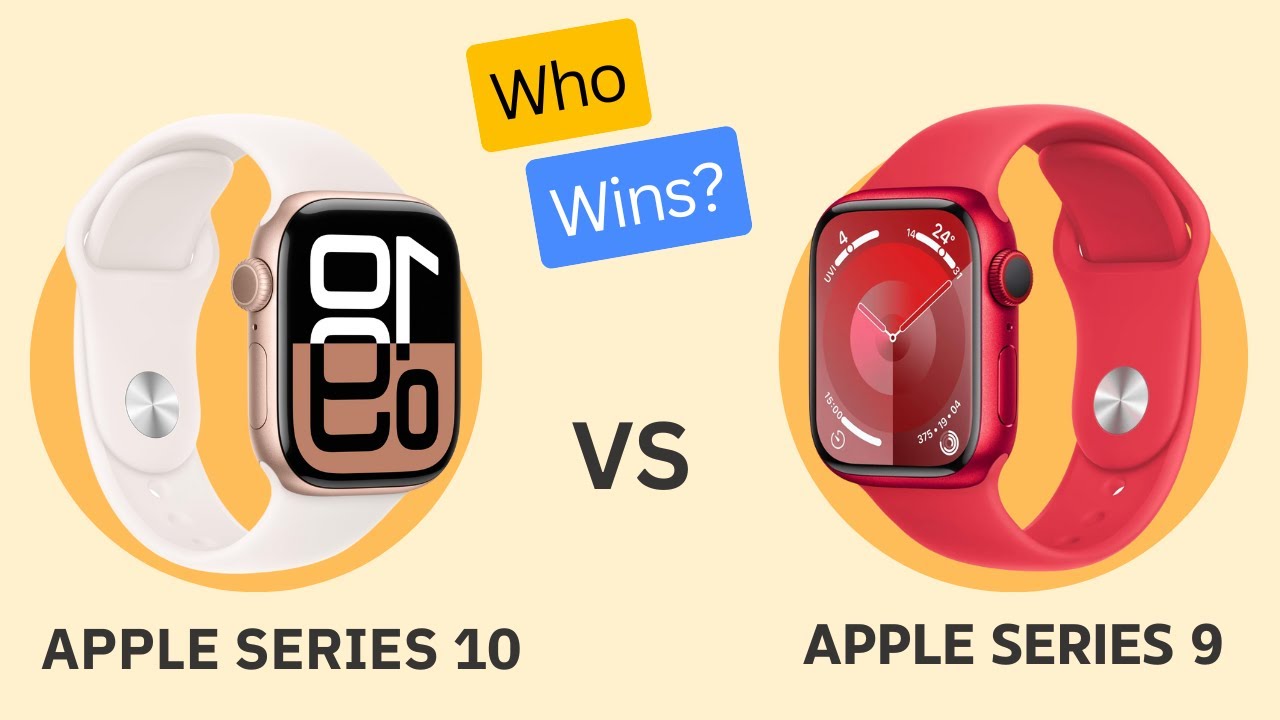 Apple Watch Series 10 vs Apple Watch Series 9 | 5-minute Tech Clash - YouTube