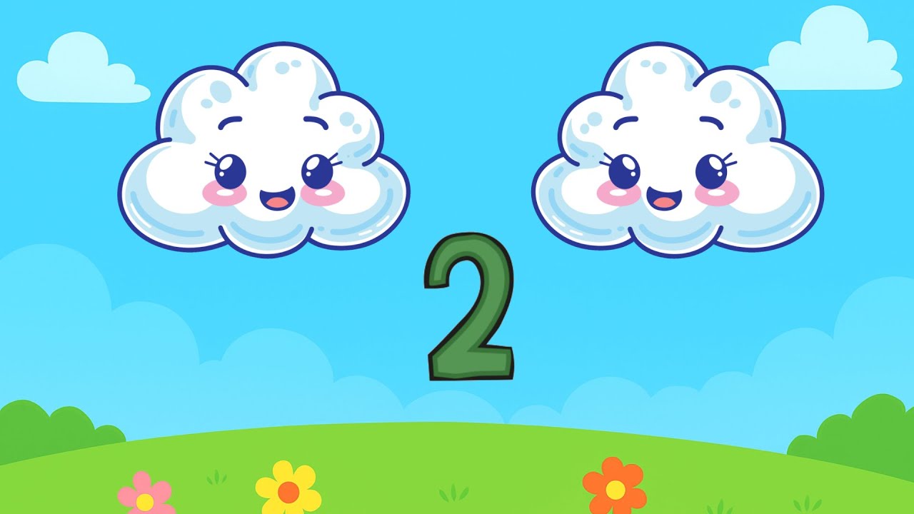 Counting 1 to 5 Song for Kids | Fun Numbers Song | Learn to Count with ...