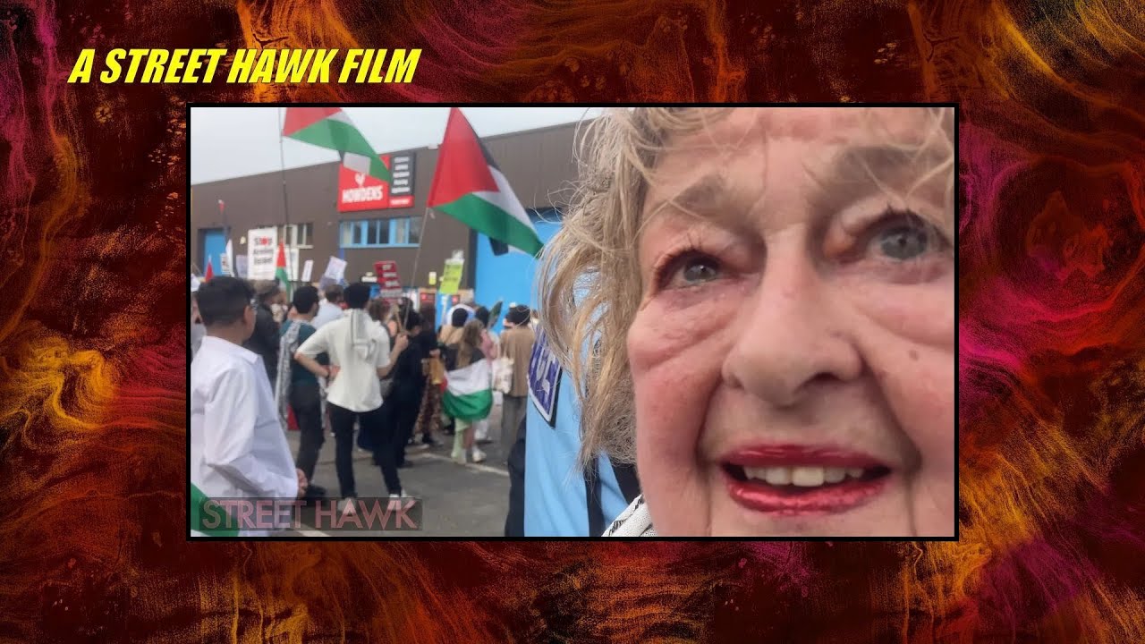 When the left wing middle class lady forgot she had already targeted me ...