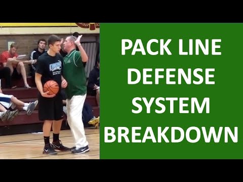 Building the Pack Line Defense clinic and breakdown drills - YouTube