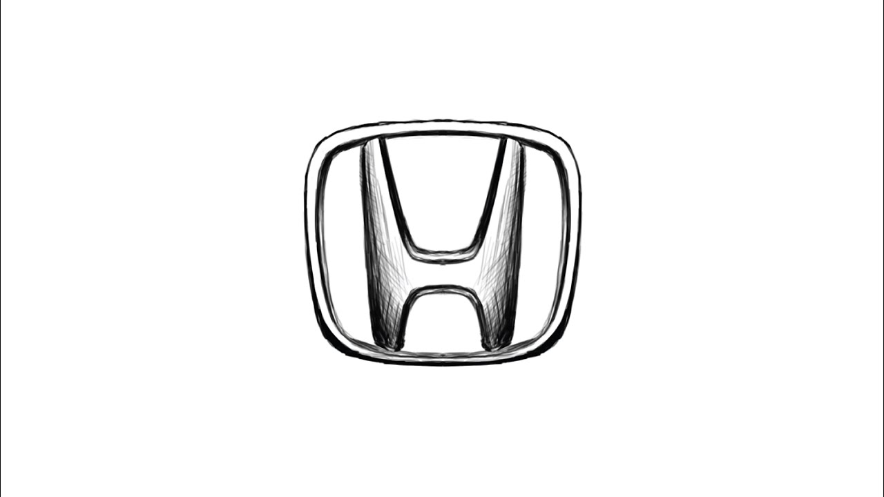 Honda Logo | Sketch - YouTube