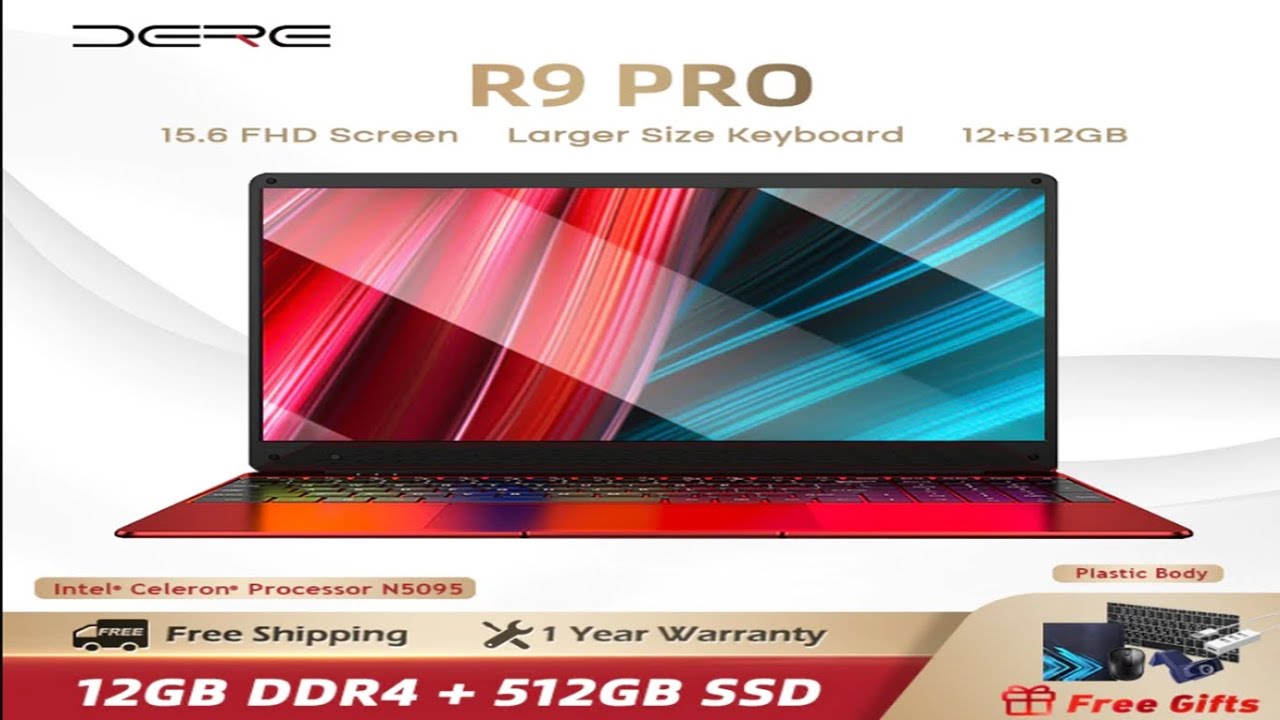 UNBOXING DERE R9 PRO 12GB DE RAM 512GB DE SSD - YouTube