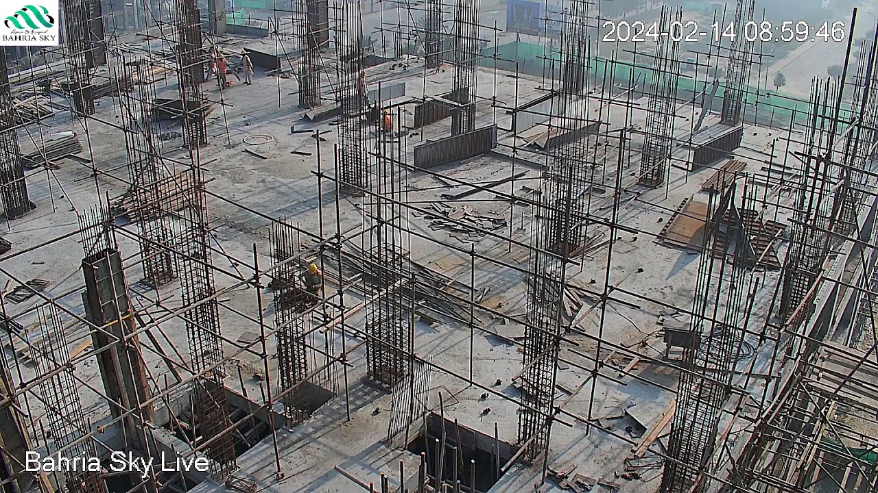 LIVE | Fourth Floor | Construction Stream Bahria Sky By OZ Developers ...