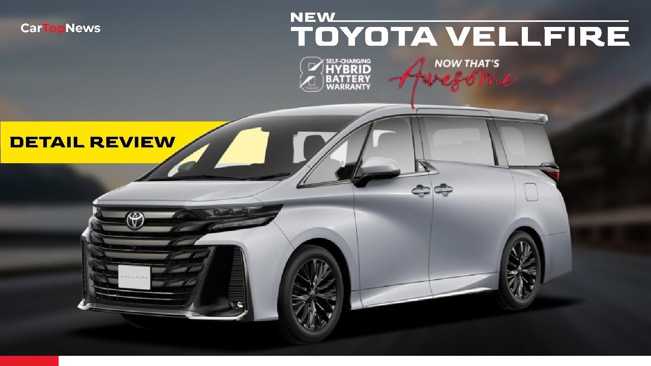 Toyota Vellfire I The Ultimate Luxury MPV I Toyota Vellfire review I ...