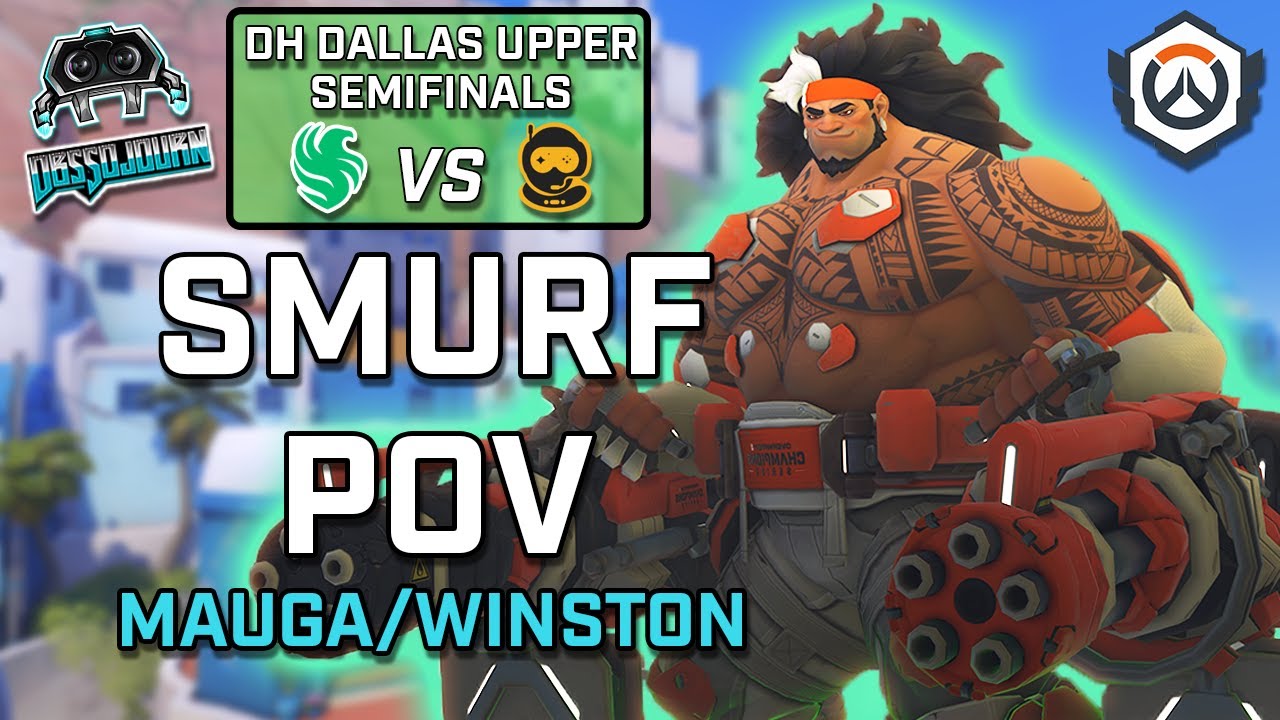 [Smurf POV] Team Falcons vs SSG - Upper Semifinals - DH Dallas OWCS ...