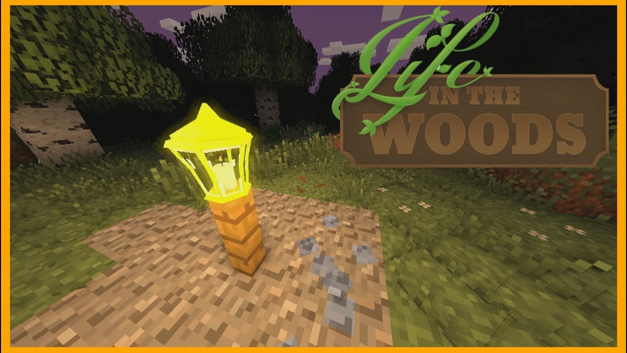 Minecraft Life In The Woods - Svenska - EP13 - Lykta - YouTube