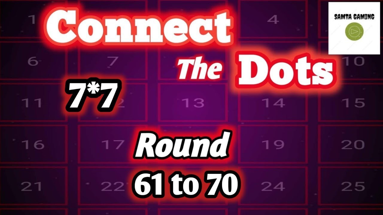 Game Connect the Dots _ Round 7_7 _ Level 61 to 70 | #puzzleadventure # ...