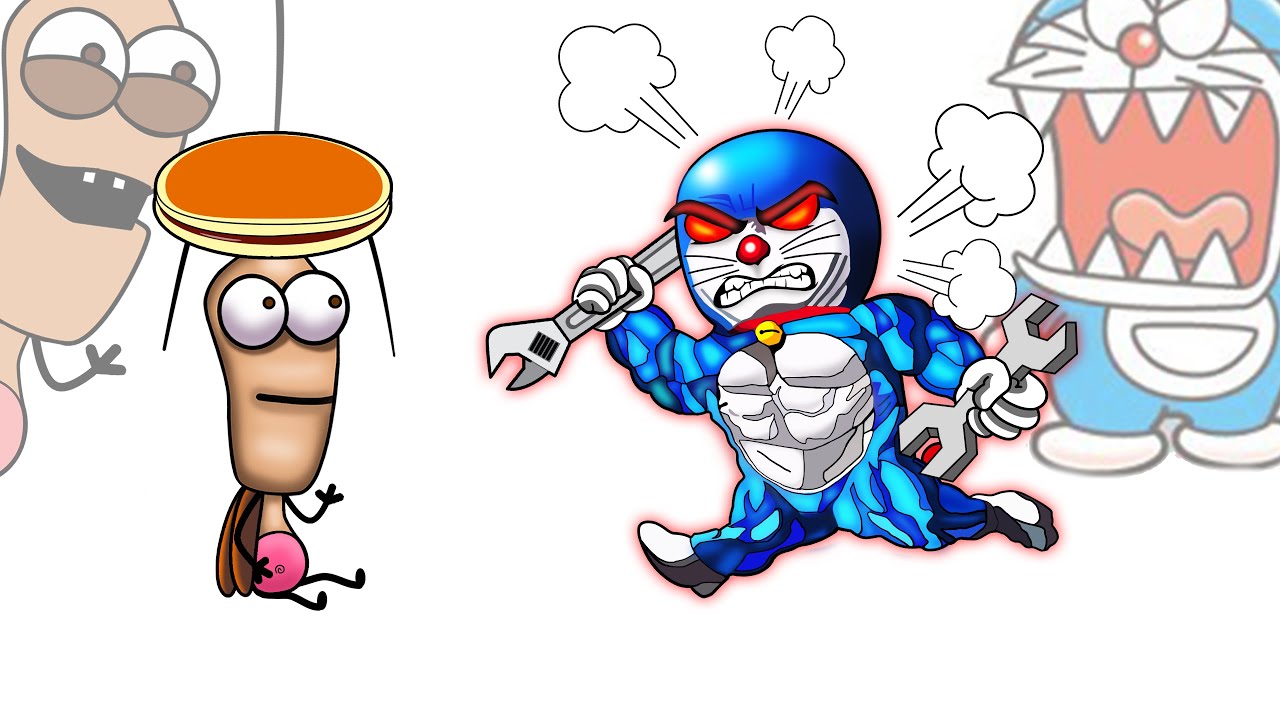 Doraemon Characters Kills Mini Cockroach | New Unofficial Characters ...