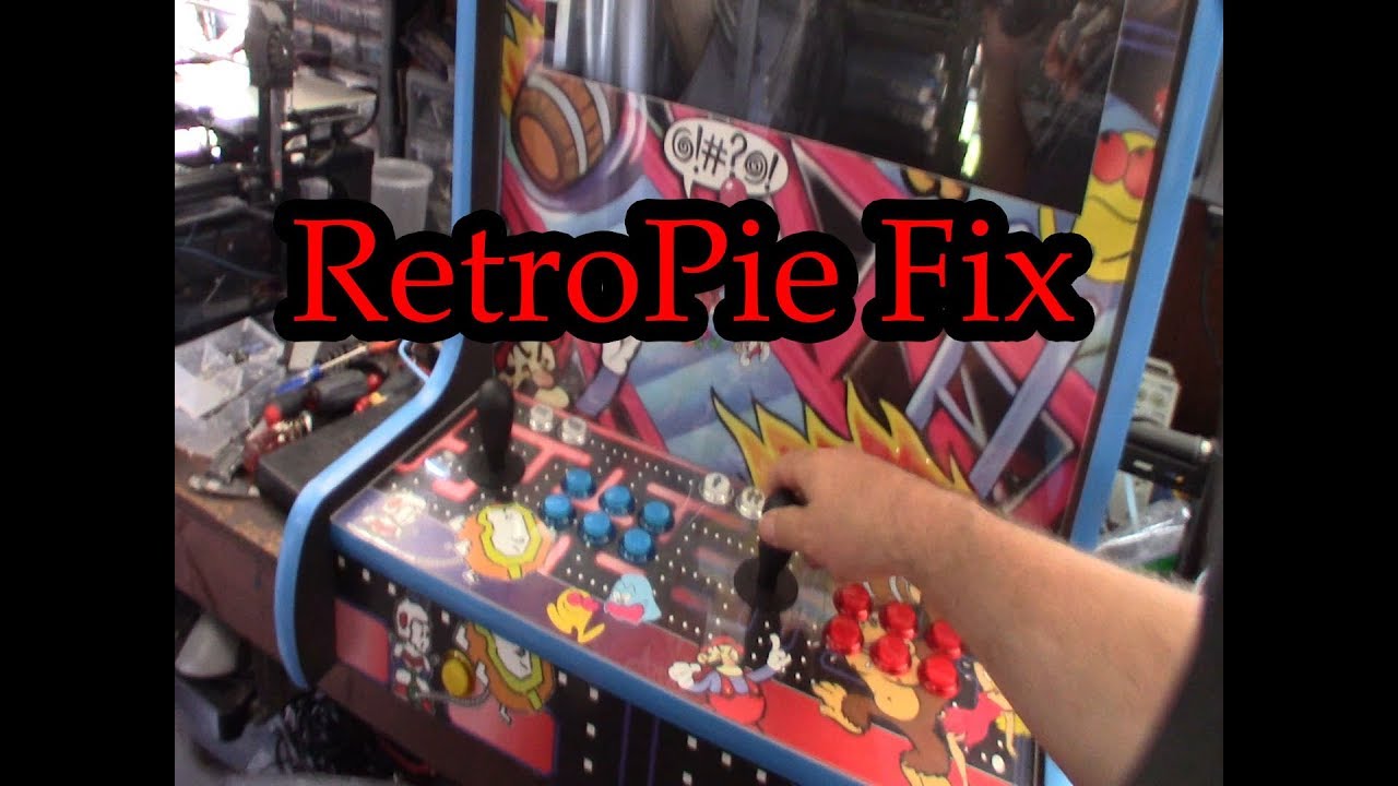Retro Arcade Retropie game console troubleshooting and repair corrupt ...