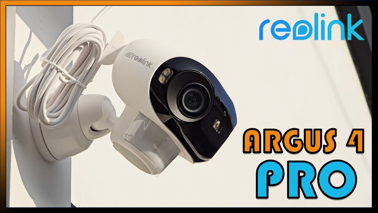 Reolink Argus 4 Pro Security Camera Unboxing & Review Video - YouTube