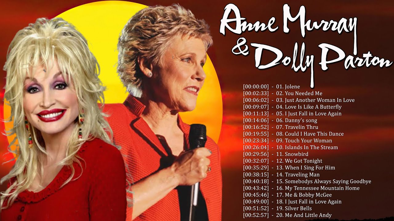 Anne Murray, Dolly Parton Classic Country Music Greatest Hits - Female ...