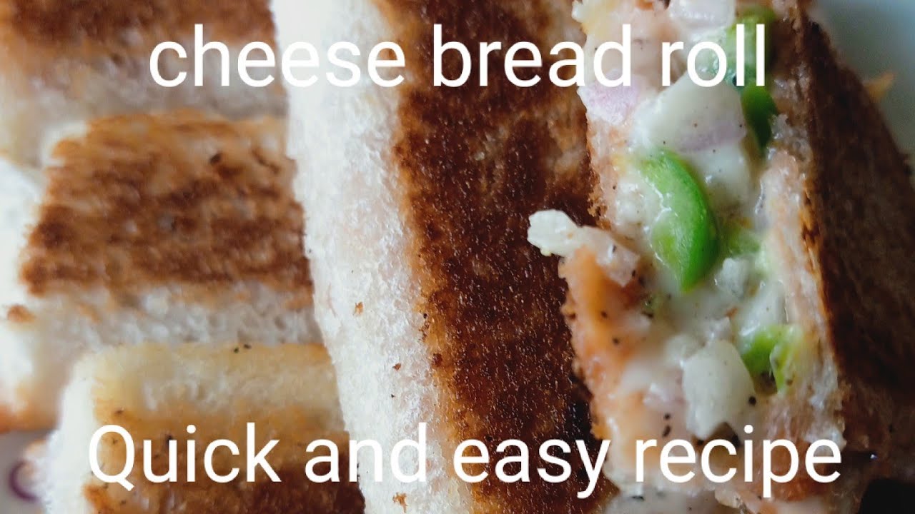 Quick and easy recipe cheese bread roll/how to make cheese bread roll ...
