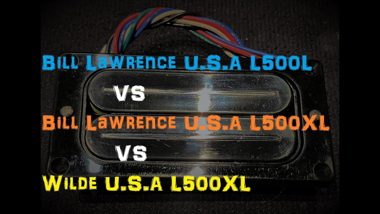 L500 Comparison(BILL LAWRENCE U.S.A L500L / BILL LAWRENCE U.S.A L500XL ...