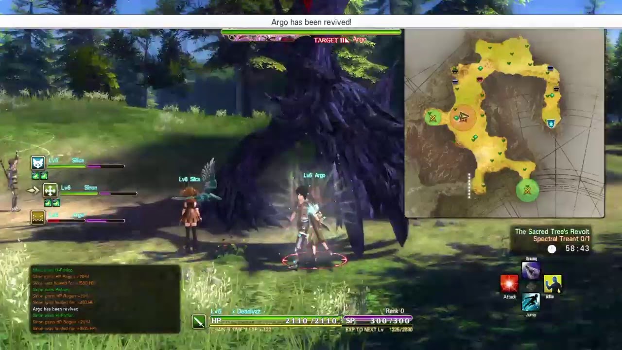 Sword Art Online: Hollow Realization | Himine Grind Episode 1 "Begin ...