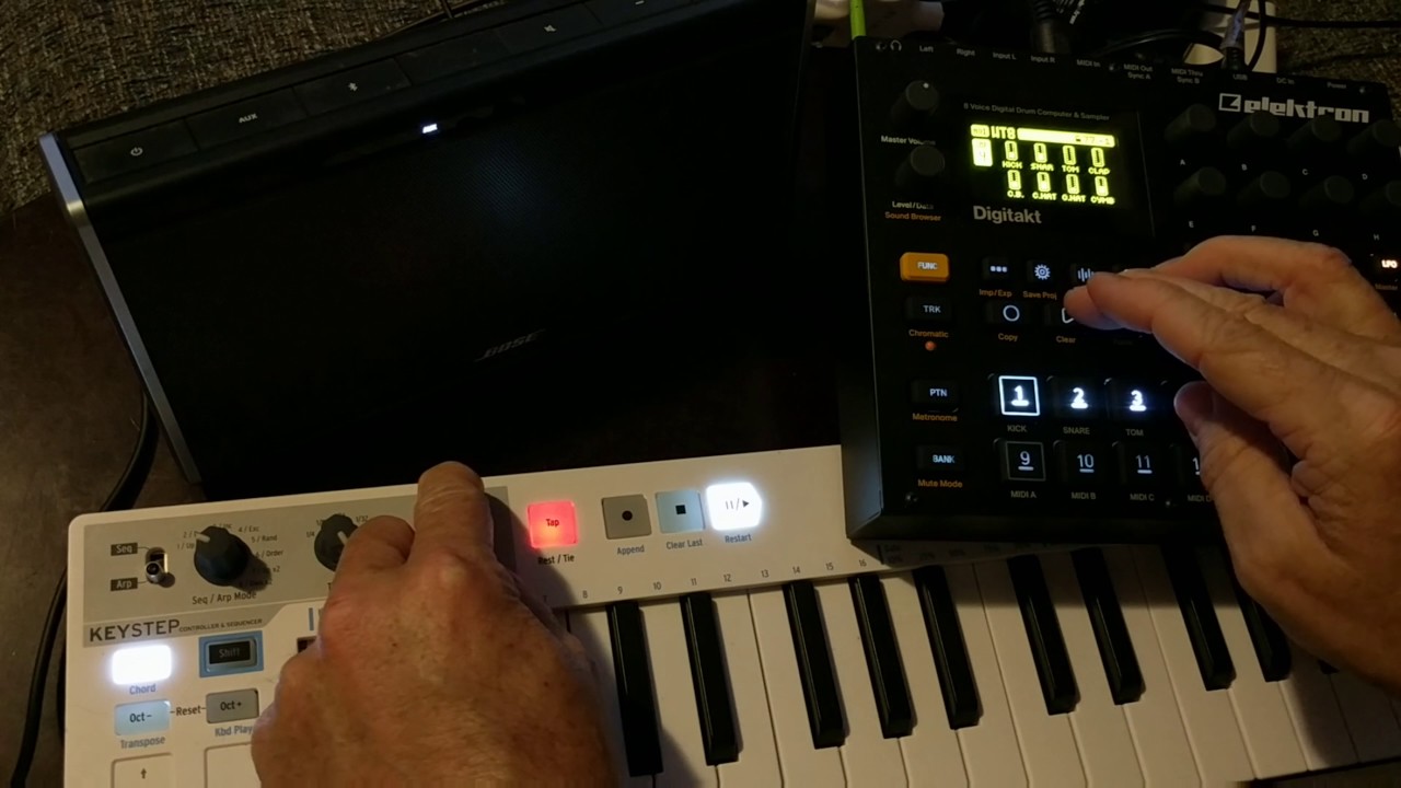 Digitakt sounds like a eurorack - YouTube