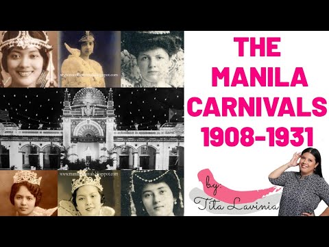 THE MANILA CARNIVALS 1908-1939 - YouTube