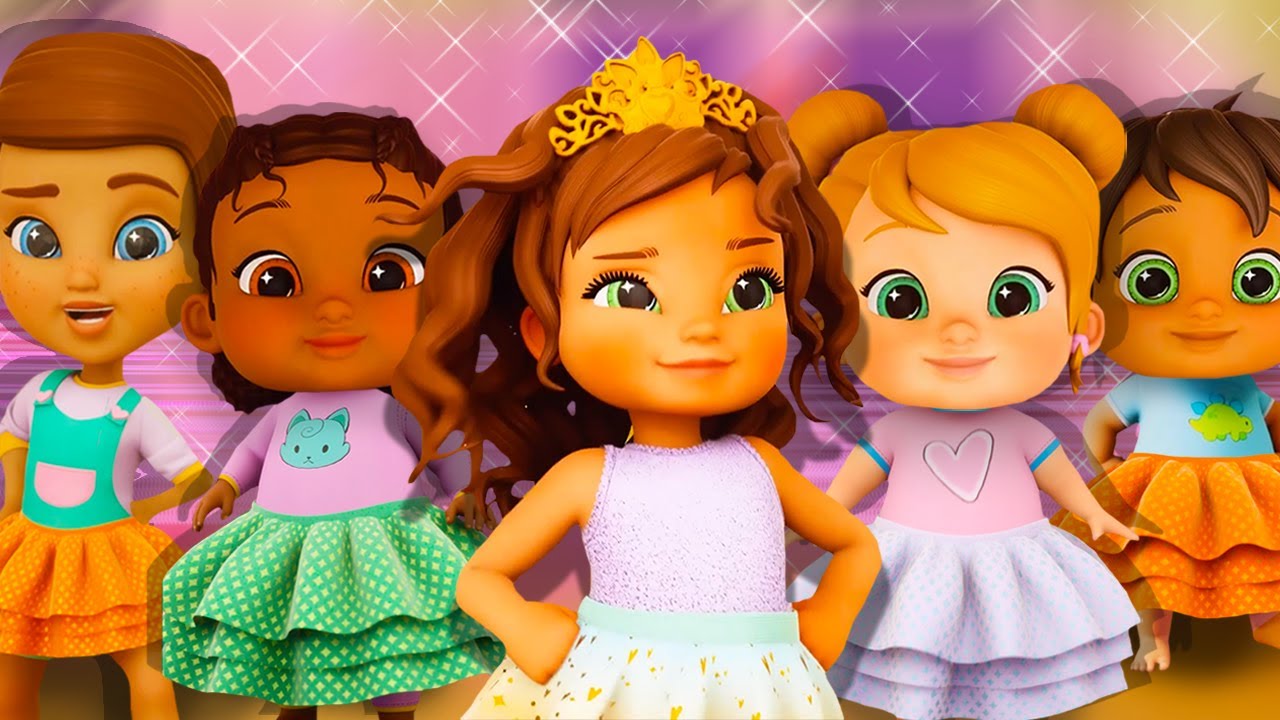Bébé Princesse Grandit 🥹 Cinq Petites Princesses 🥹 Baby Alive Français ...