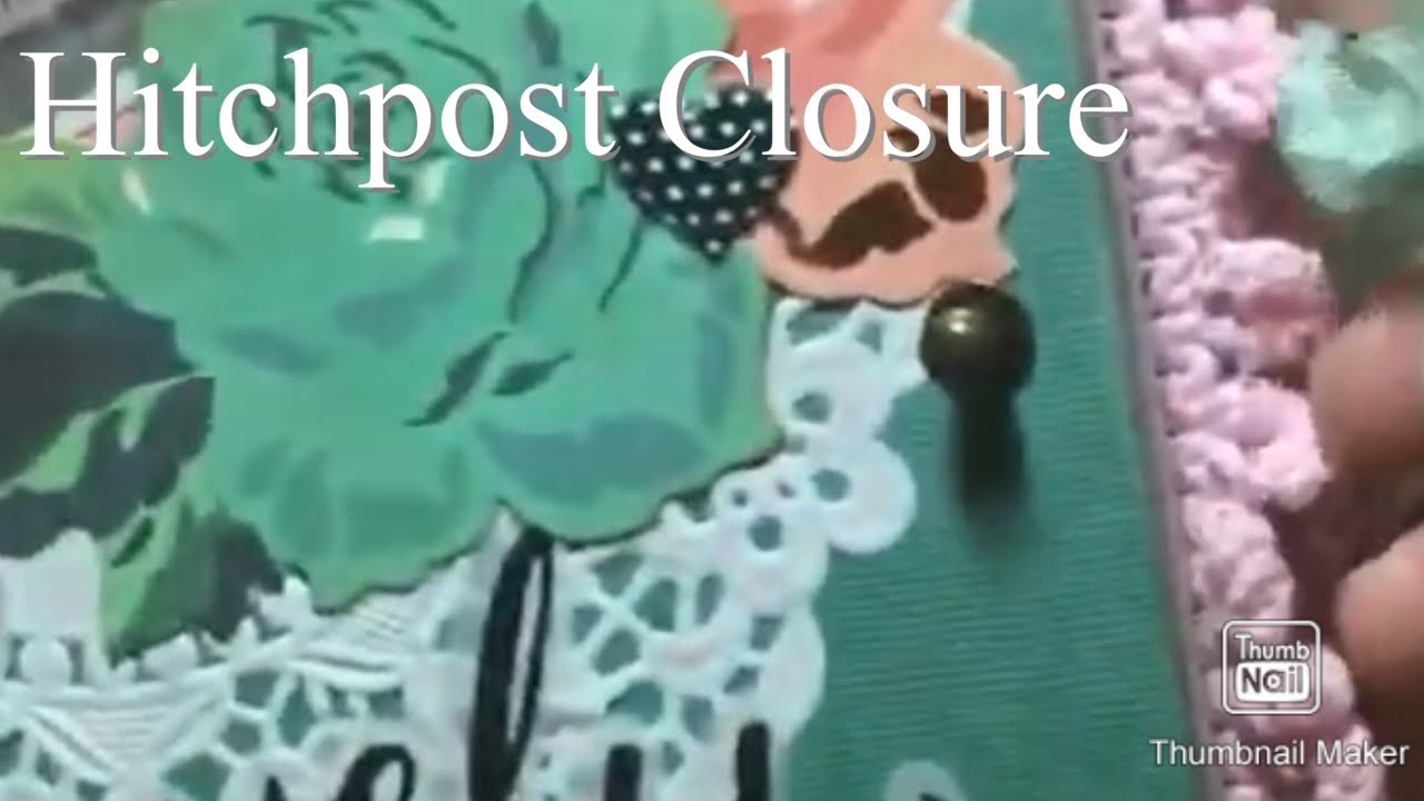 Hitch Fastener Book Closure | Process Share - YouTube