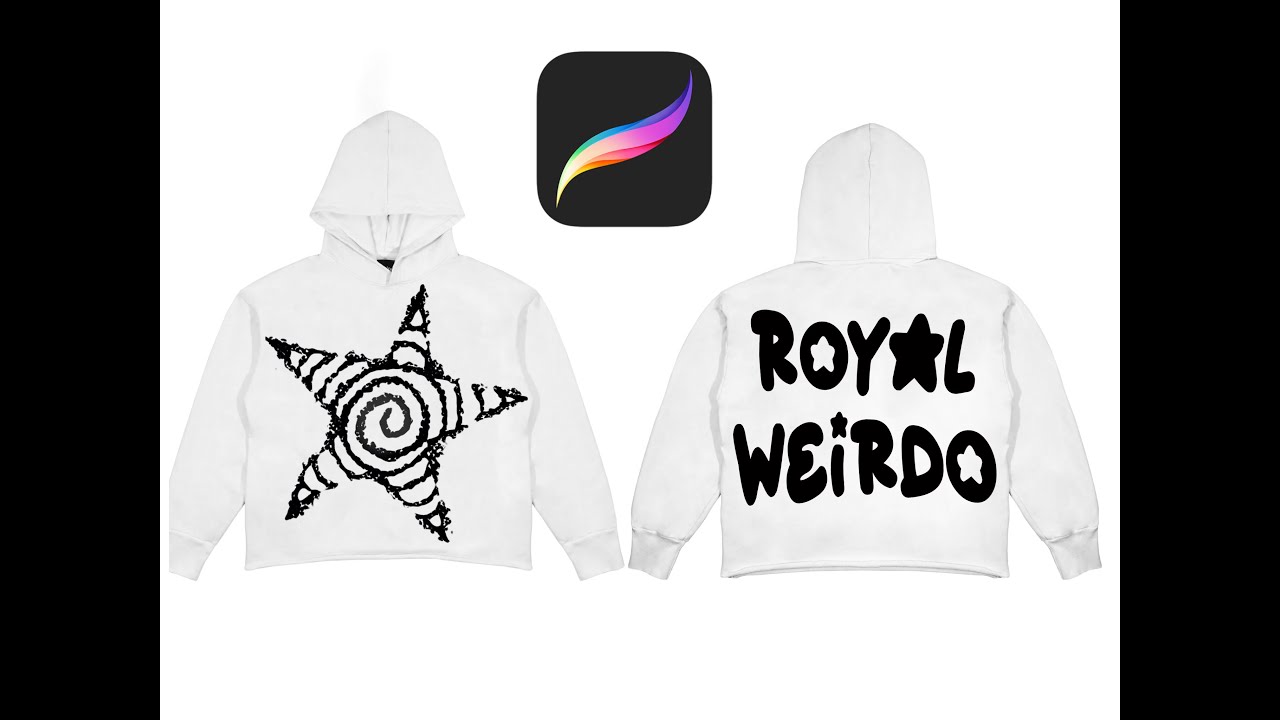 HOW TO DESIGN CLOTHES AND MOCKUPS ON PROCREATE FOR YOUR CLOTHING BRAND ...
