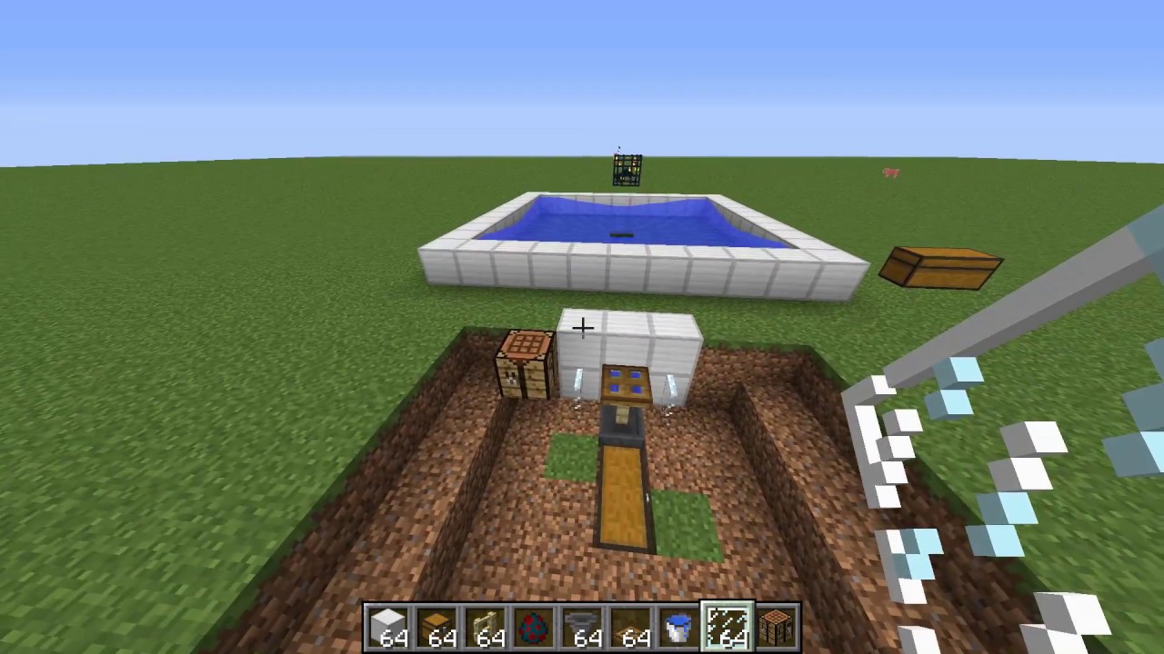 Cave spiders build and the basics minecraft 1.11.2 - YouTube