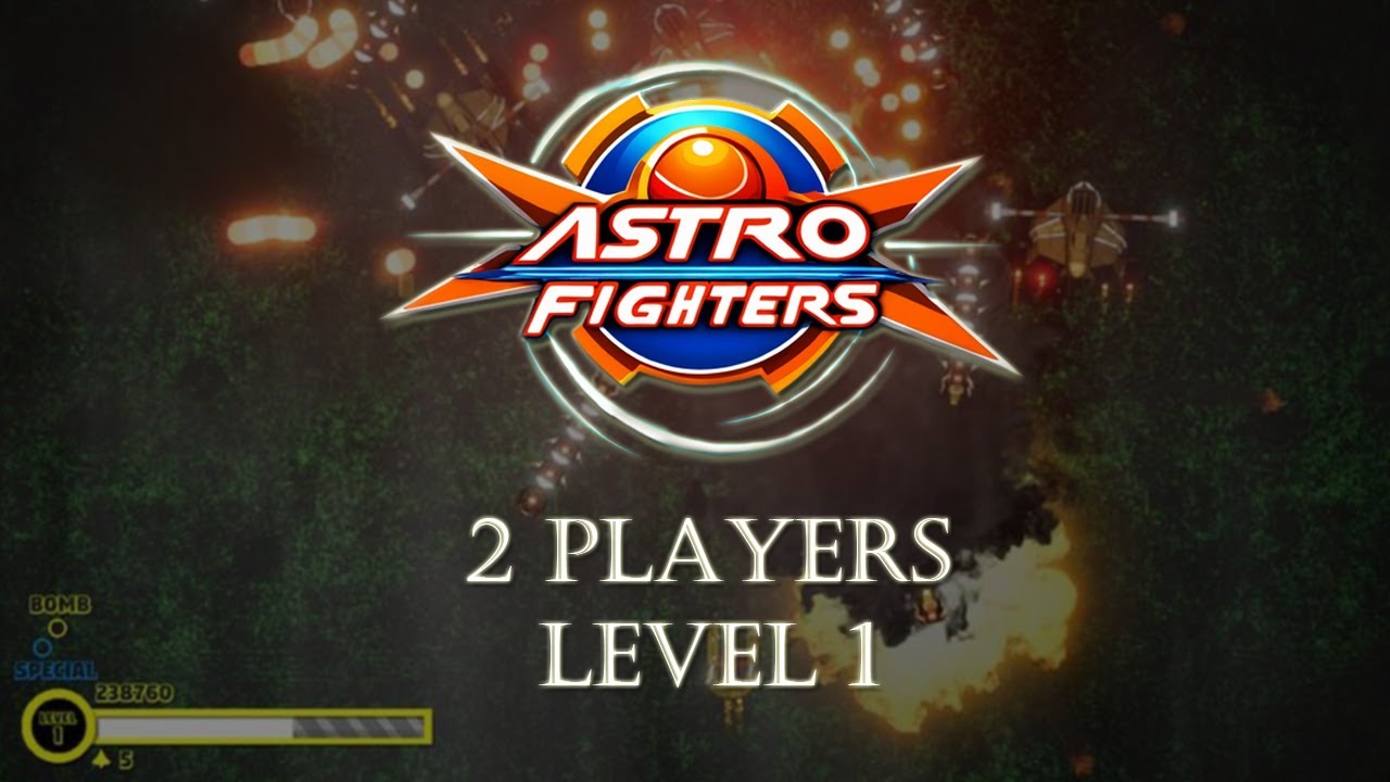 Astro Fighters 2 Players Normal Level 1 - YouTube