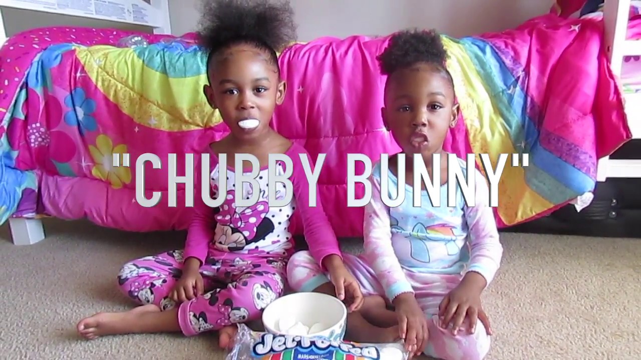 FUNNY CHUBBY BUNNY CHALLENGE | JET PUFF MARSHMALLOWS - YouTube