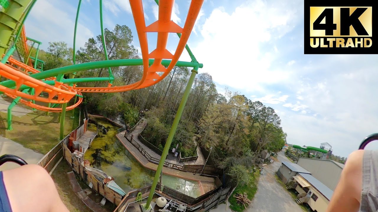 *4K* Swamp Thing Wild Adventures Front Seat Pov 2024! - YouTube