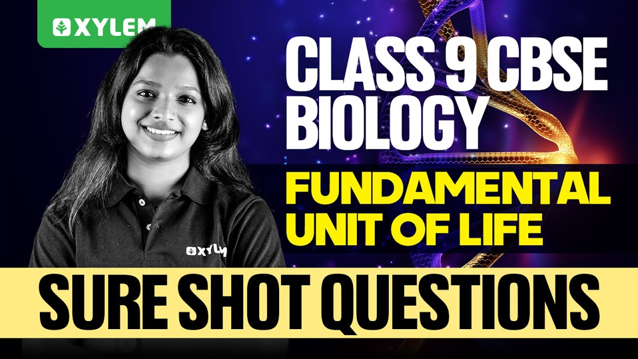 Class 9 CBSE Biology - The Fundamental Unit Of Life / Sure Shot ...