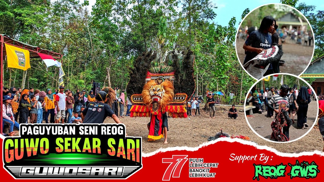 Reog GUWO SEKAR SARI || SINGO DJATI || Guwosari Kedawung - YouTube