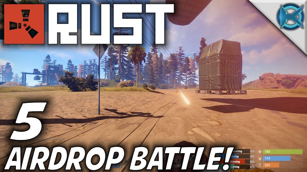 Rust | EP 5 | Airdrop Battle! Let's Play Rust Gameplay (S-8) - YouTube