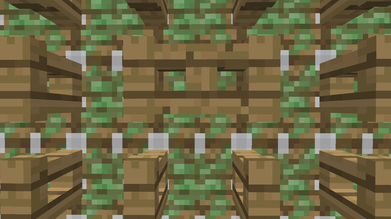 Minecraft | Lossless Leaf crusher tutorial - YouTube