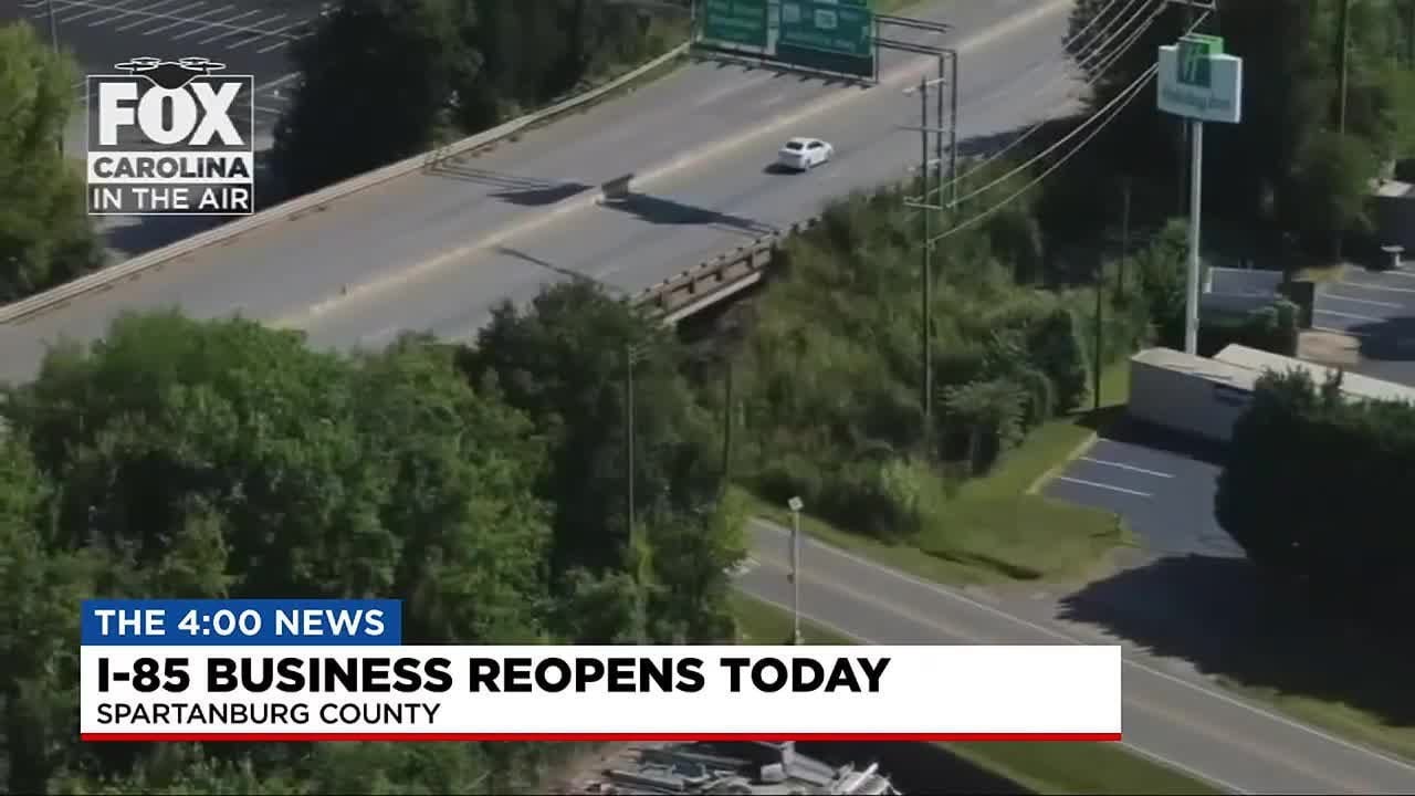 I-85 business opens today - YouTube