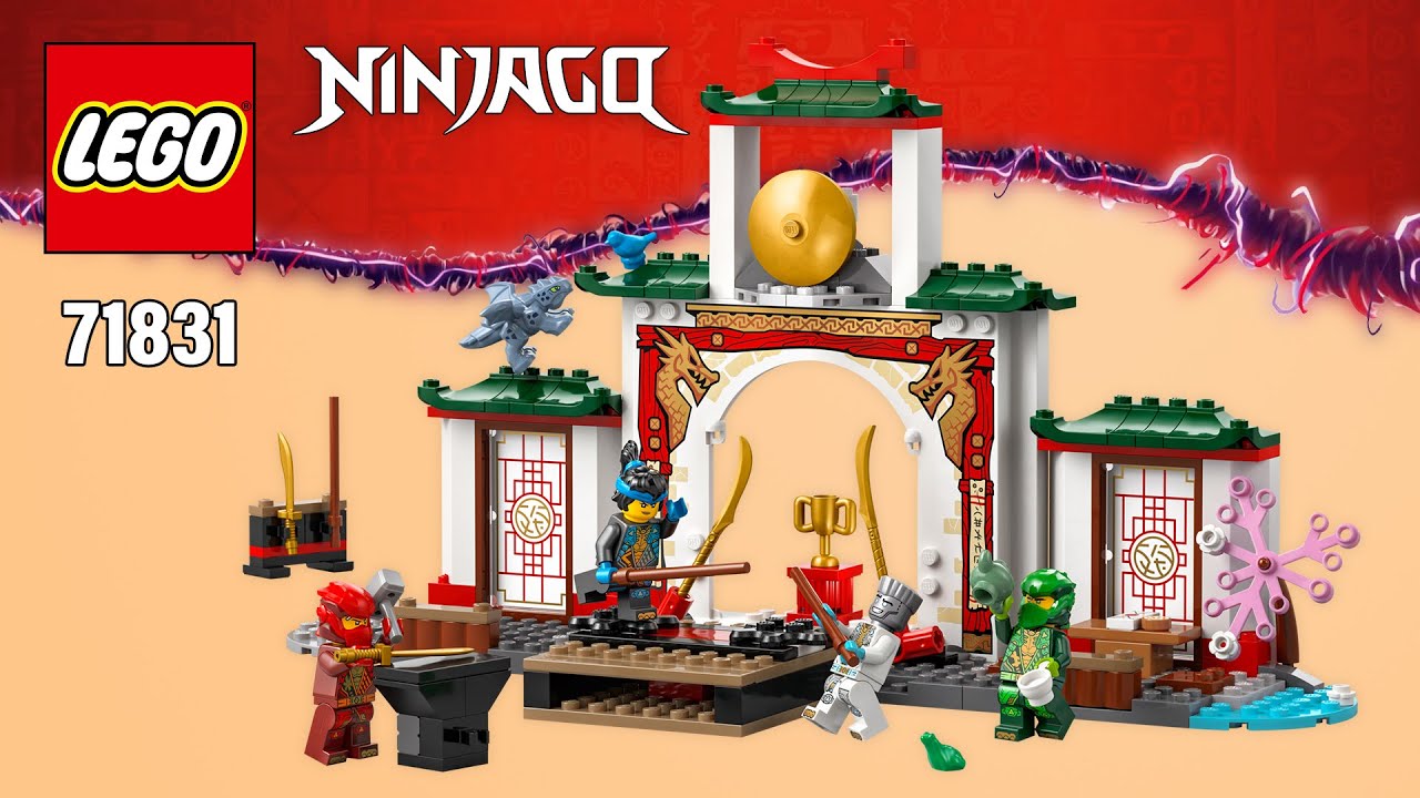 LEGO® NINJAGO® Ninja Spinjitzu Temple (71831)[158 pcs] Step-by-Step ...