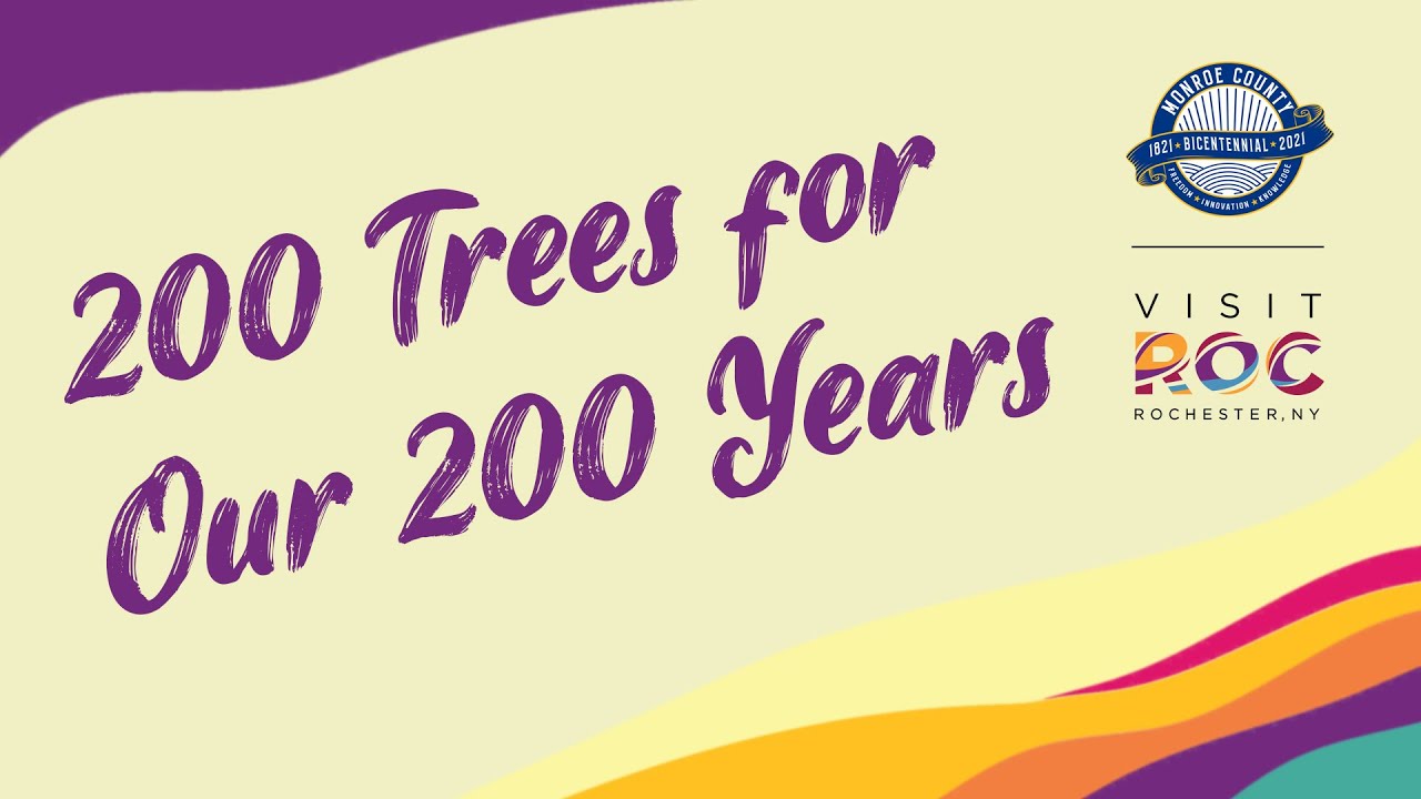200 Trees for 200 Years of Monroe County - YouTube