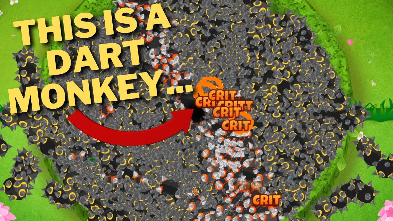 Trying the CROSSPATHED DART MONKEY with Etienne's DRONES! Bloons TD 6 ...