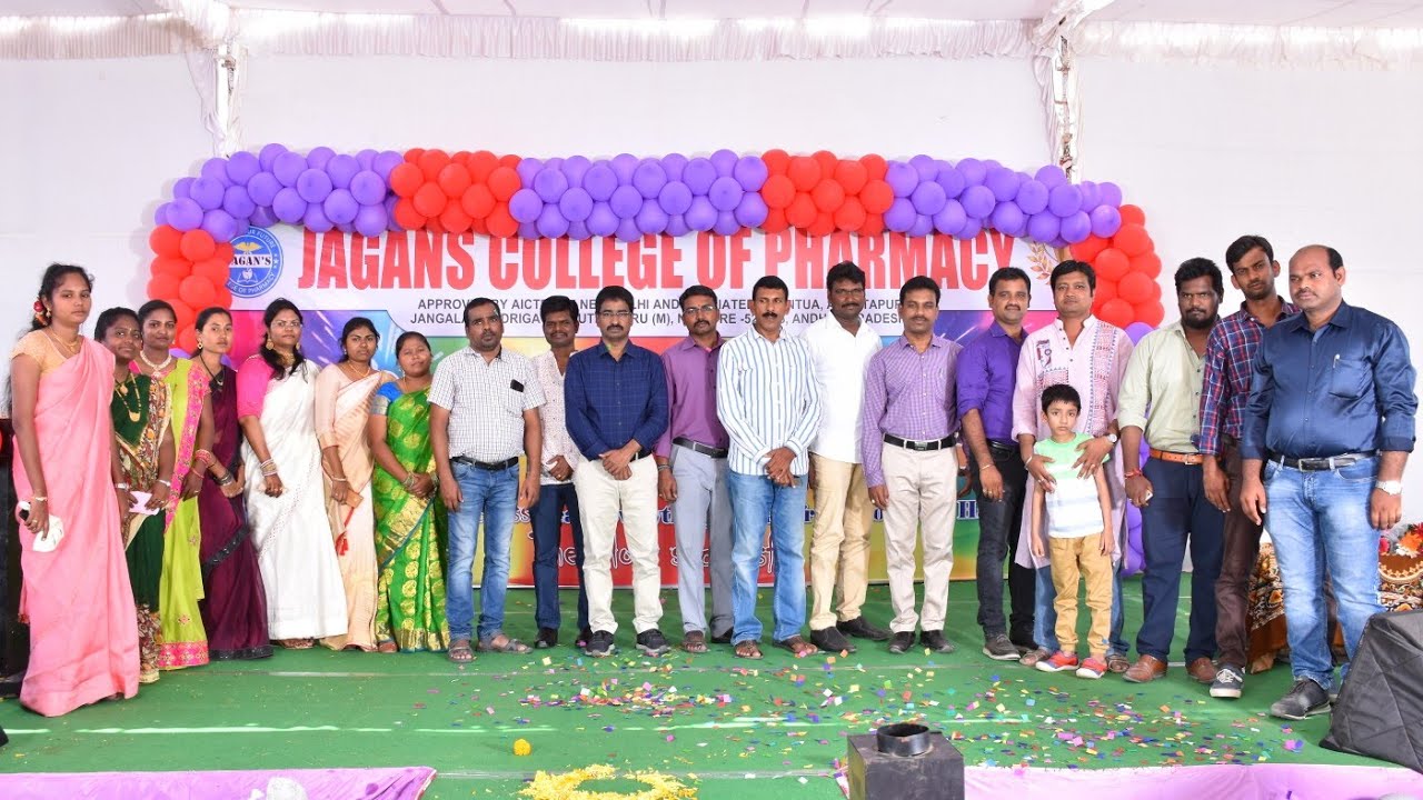 jagan's college of pharmacy Nellore pharma fest part-2 //#pharmacy ...
