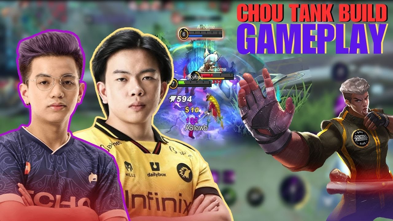 Chou tank build gameplay | Thank KIBOY and YAWI for inspiring Chou tank ...
