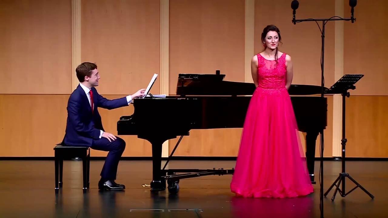Amira Selim singing "His eye is on the Sparrow" - YouTube