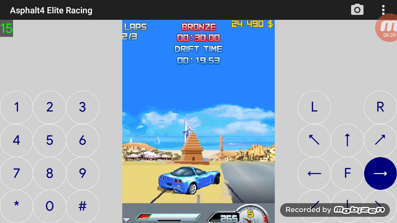 Asphalt 4 Elite Racing java прохождение часть 3 - YouTube
