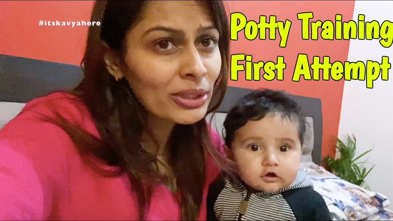 Potty Training First Attempt | New Mommy Life | Indian Youtuber ...