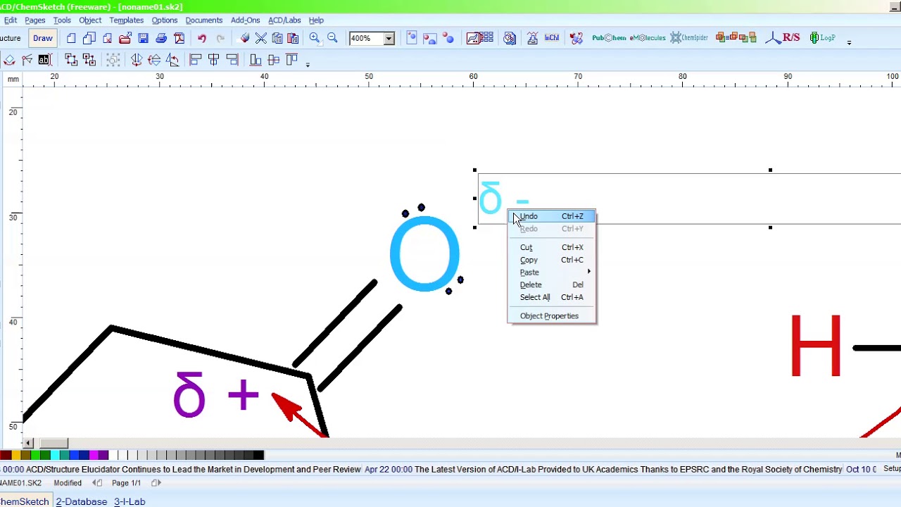 ChemSketch Mechanism Part Uno - YouTube