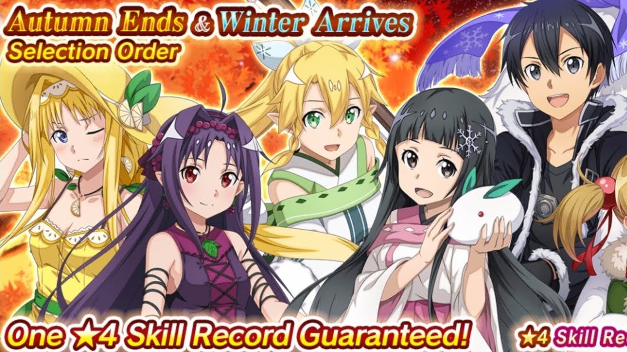 SAOIF : Autumn Ends & Winter Arrives Selection Order 2022 (Guaranteed ...