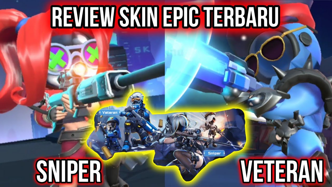 Review Skin Epic Terbaru Veteran dan Sniper!!! Langsung MVP + Keren ...