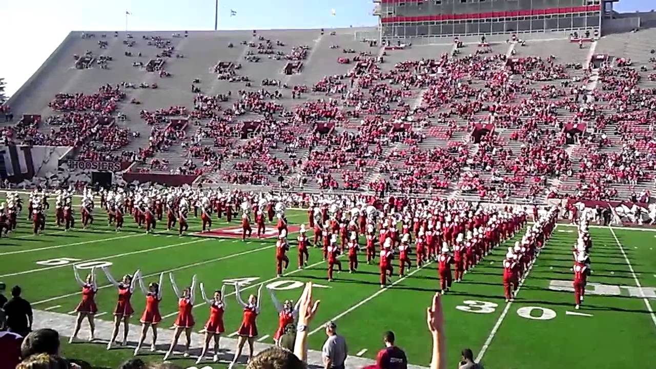 Marching Hundred "Indiana Our Indiana" - YouTube