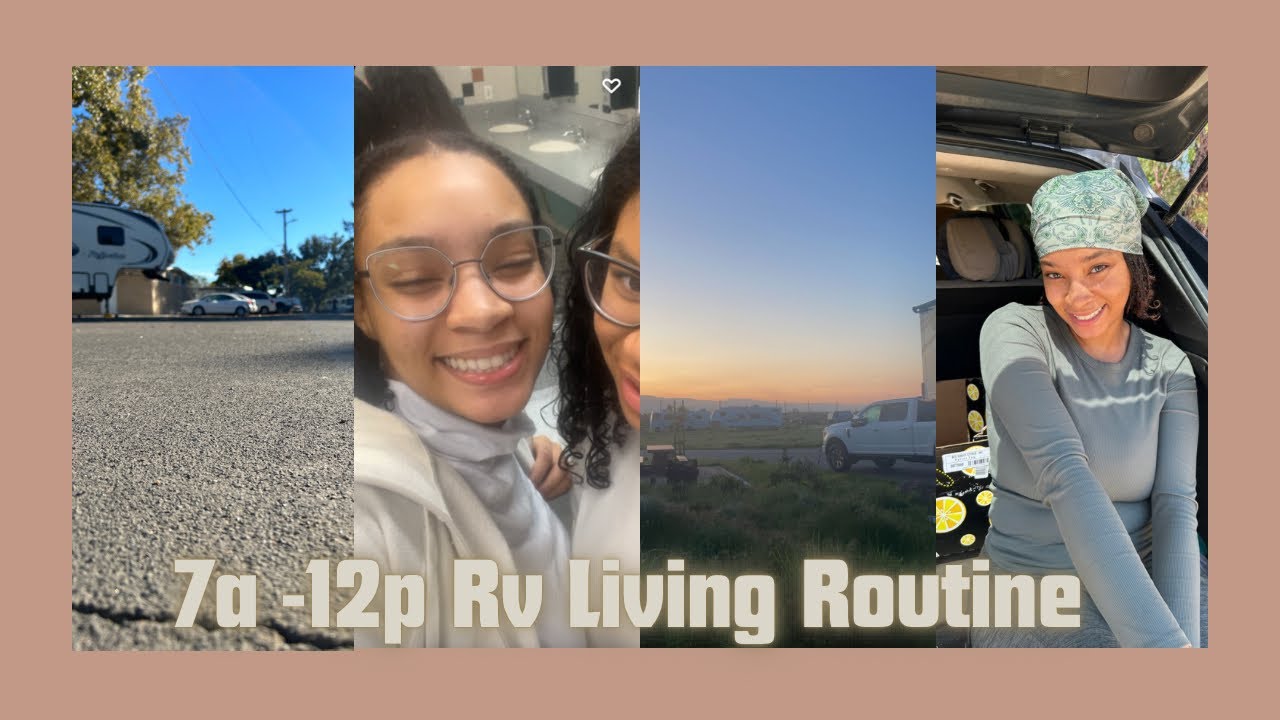 Why I Moved Into A Rv? | Typical life living in a Rv | Workout | Clean ...