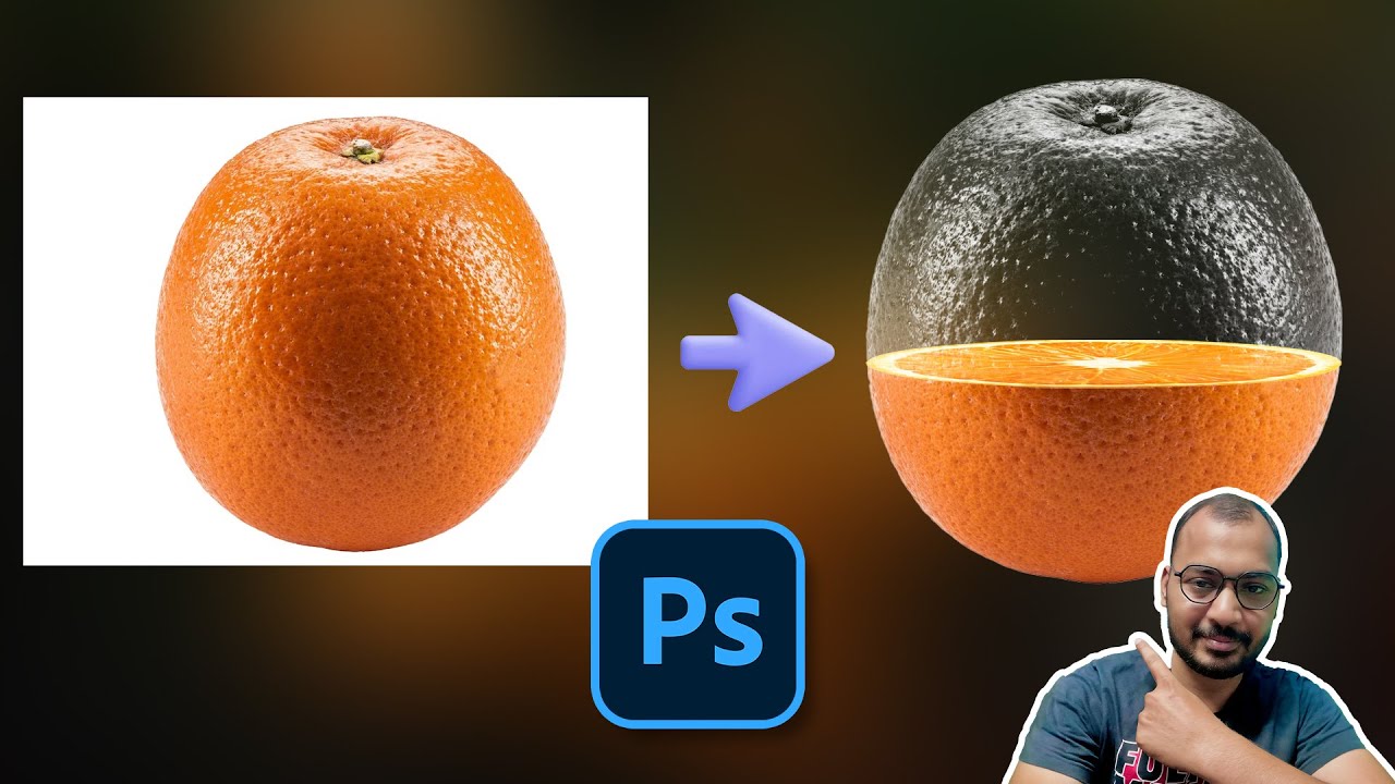🍋💧Master the Art of Transparent Fruits with This Photoshop Tutorial!🖌️🎉 ...