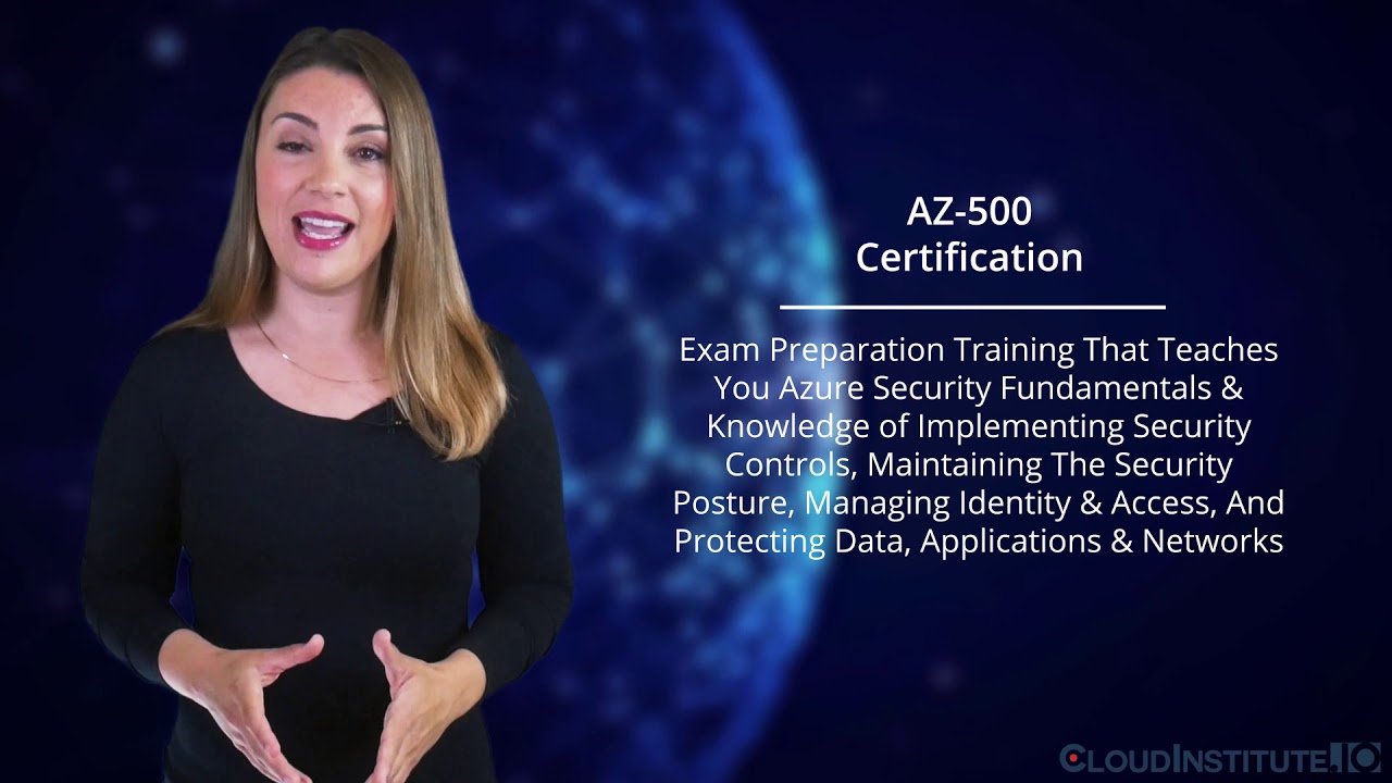 Azure Cloud Security Engineer Certification (AZ-500) - YouTube