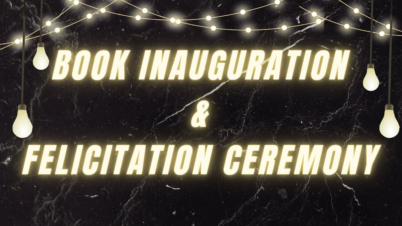 Invitation for Inauguration Ceremony of Economics book and Felicitation ...